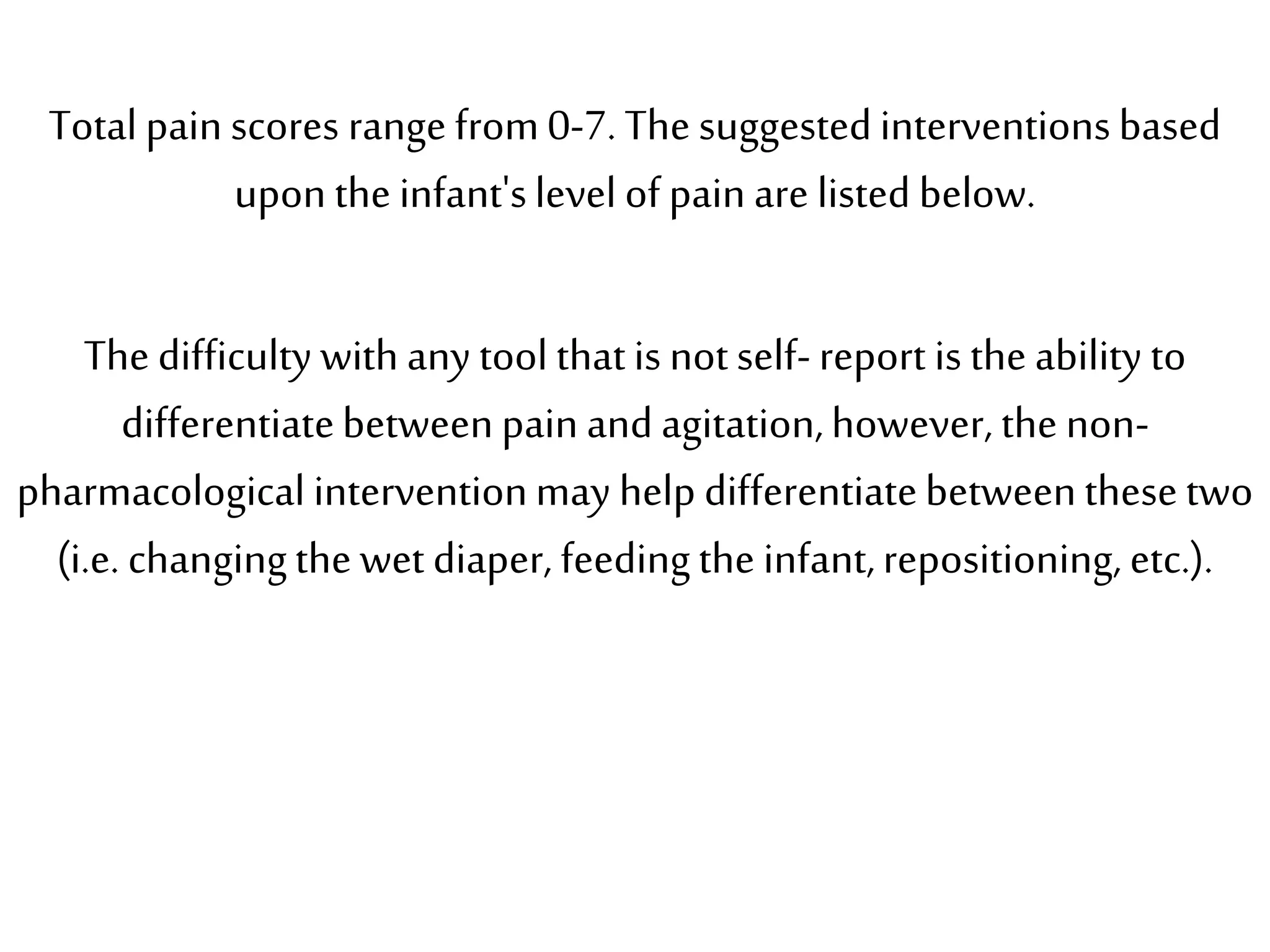 Neonatal Infants Pain Scale (NIPS) | PPTX