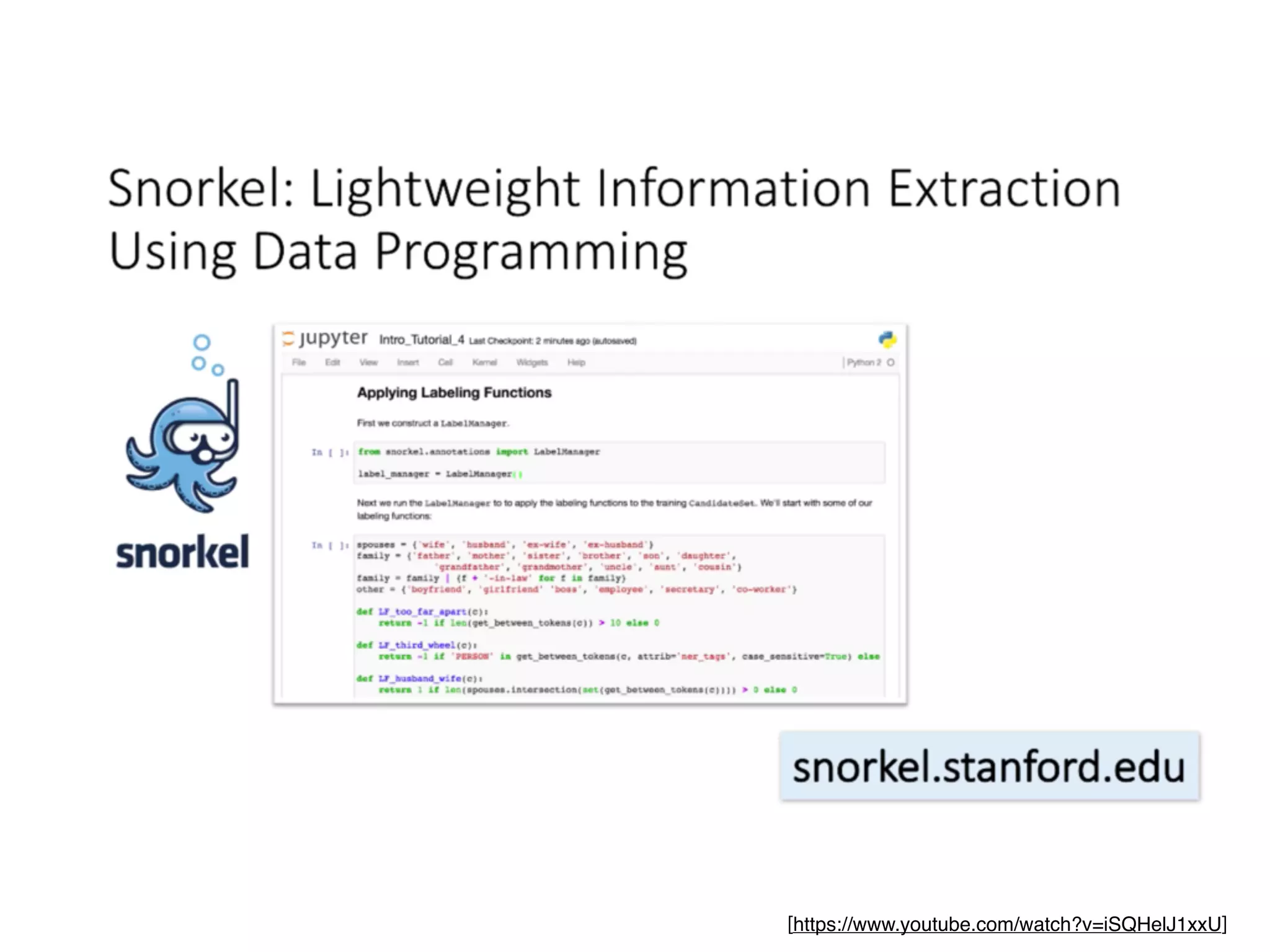 NIPS Paper Reading, Data Programing | PPT