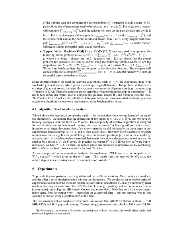 Map Reduce For Machine Learning On Multicore Pdf