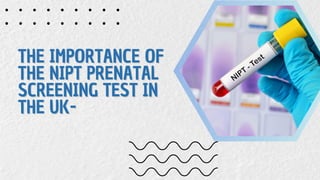 NIPT Tests Types And Their Usefulness | PDF | Pregnancy | Reproductive ...