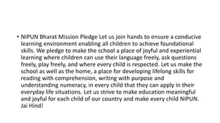 NIPUN Bharat & Foundational literacy.pptx