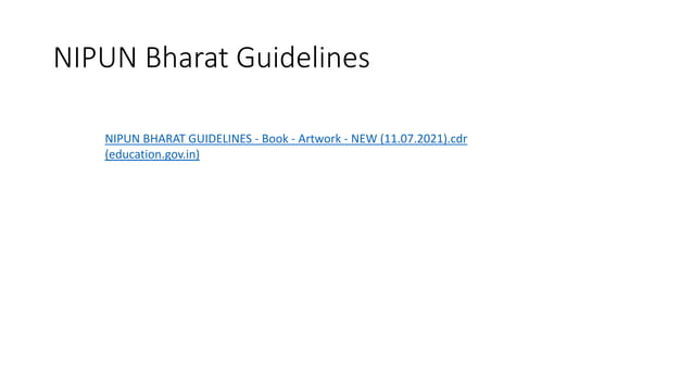 NIPUN Bharat & Foundational literacy.pptx