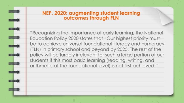 NIPUN BHARAT for Edu. print rich ppt.pptx | Primary Education | Education