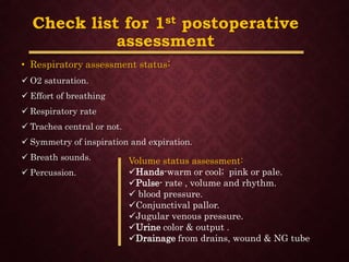 Post-operative care by Dr Nipun Bansal | PPT