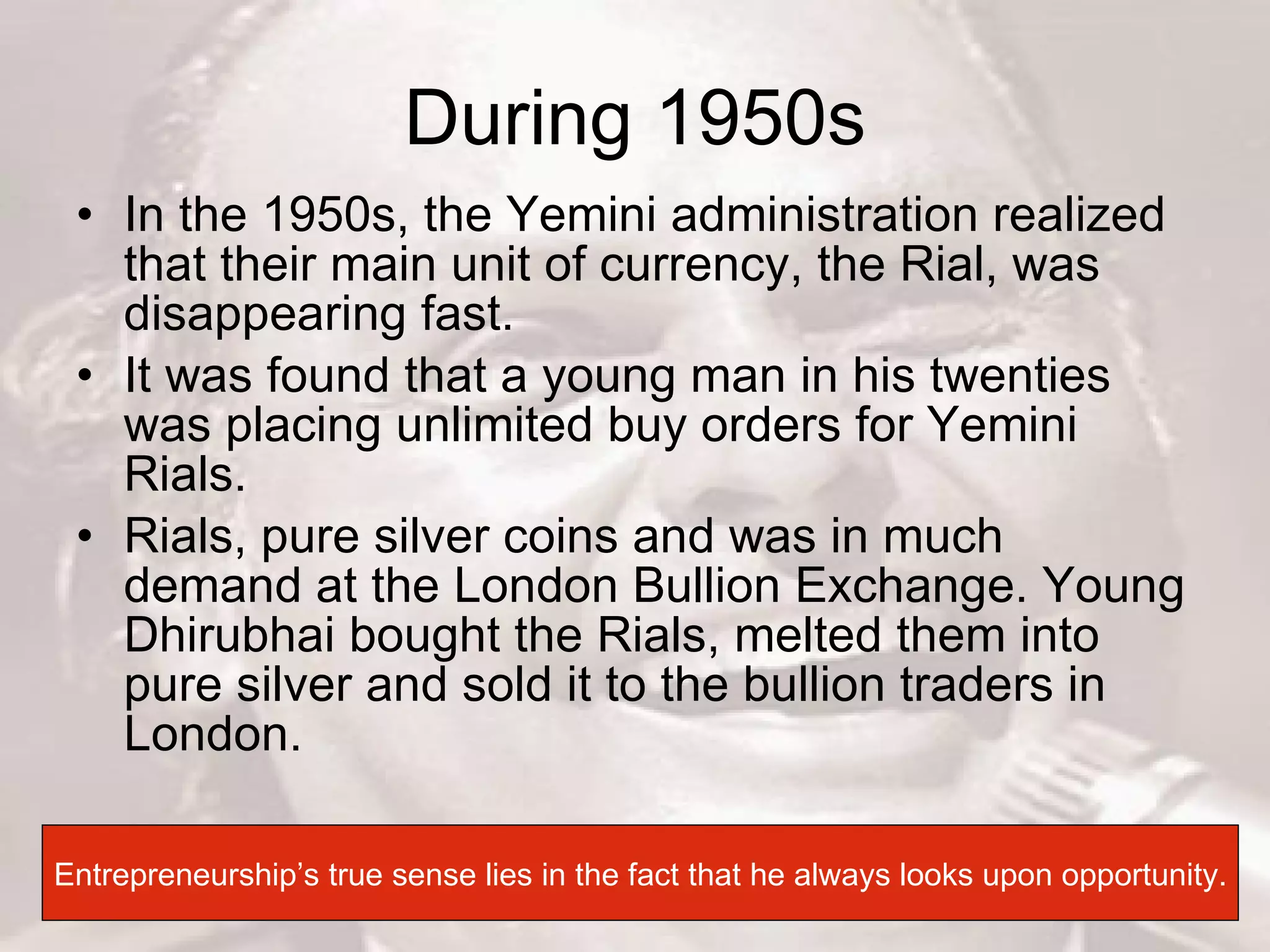 Niraj Dhirubhai Ambani | PPT