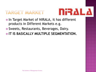 Nirala final project presentation | PPTX