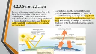 Meteorological Factors Influencing Air Pollution And Atmospheric ...