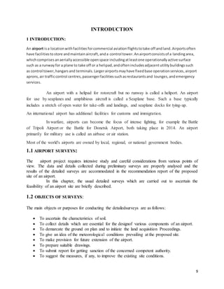 AIRPORT PLANNING AND DESIGN BY NIRANJAN | DOCX