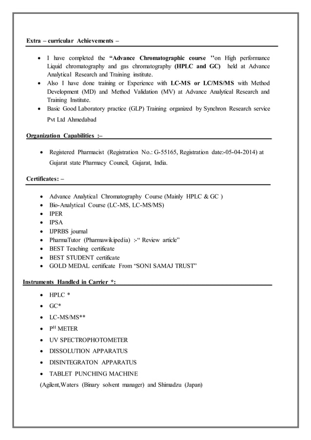 Nirav cv copy | DOCX