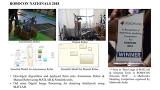 Nirav joshi mechanical engineer - portfolio | PDF | Robotics | Technology & Computing