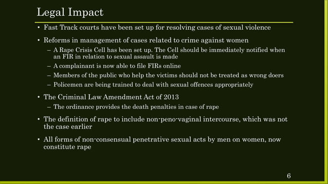 Nirbhaya movement, Delhi Rape Case Victim | PPTX | Crime & Harmful Acts to Individuals, Society ...