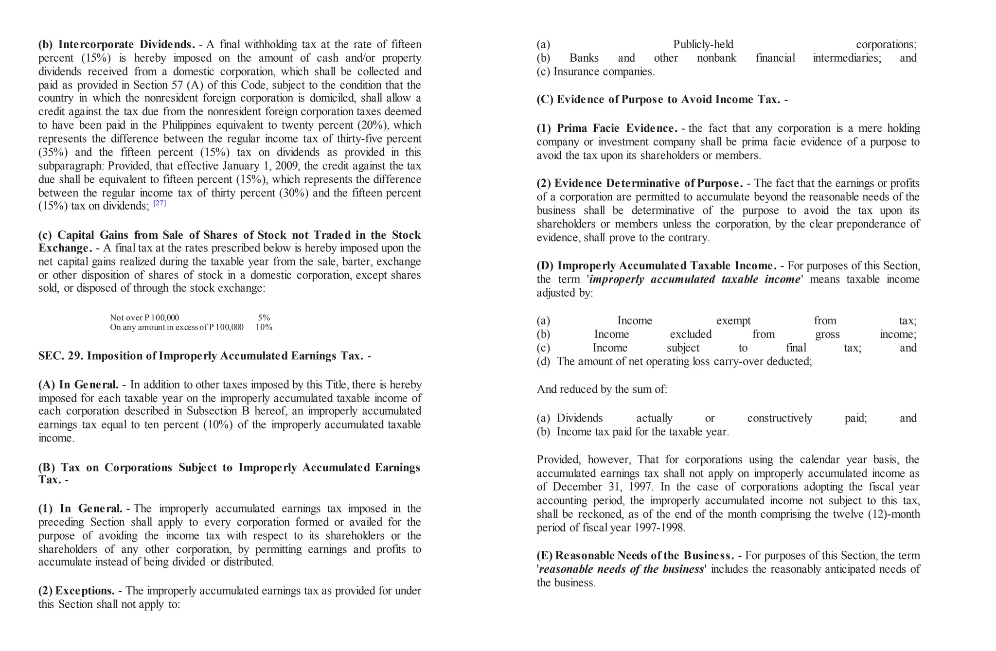 NIRC AS AMENDED BY TRAIN LAW | DOCX
