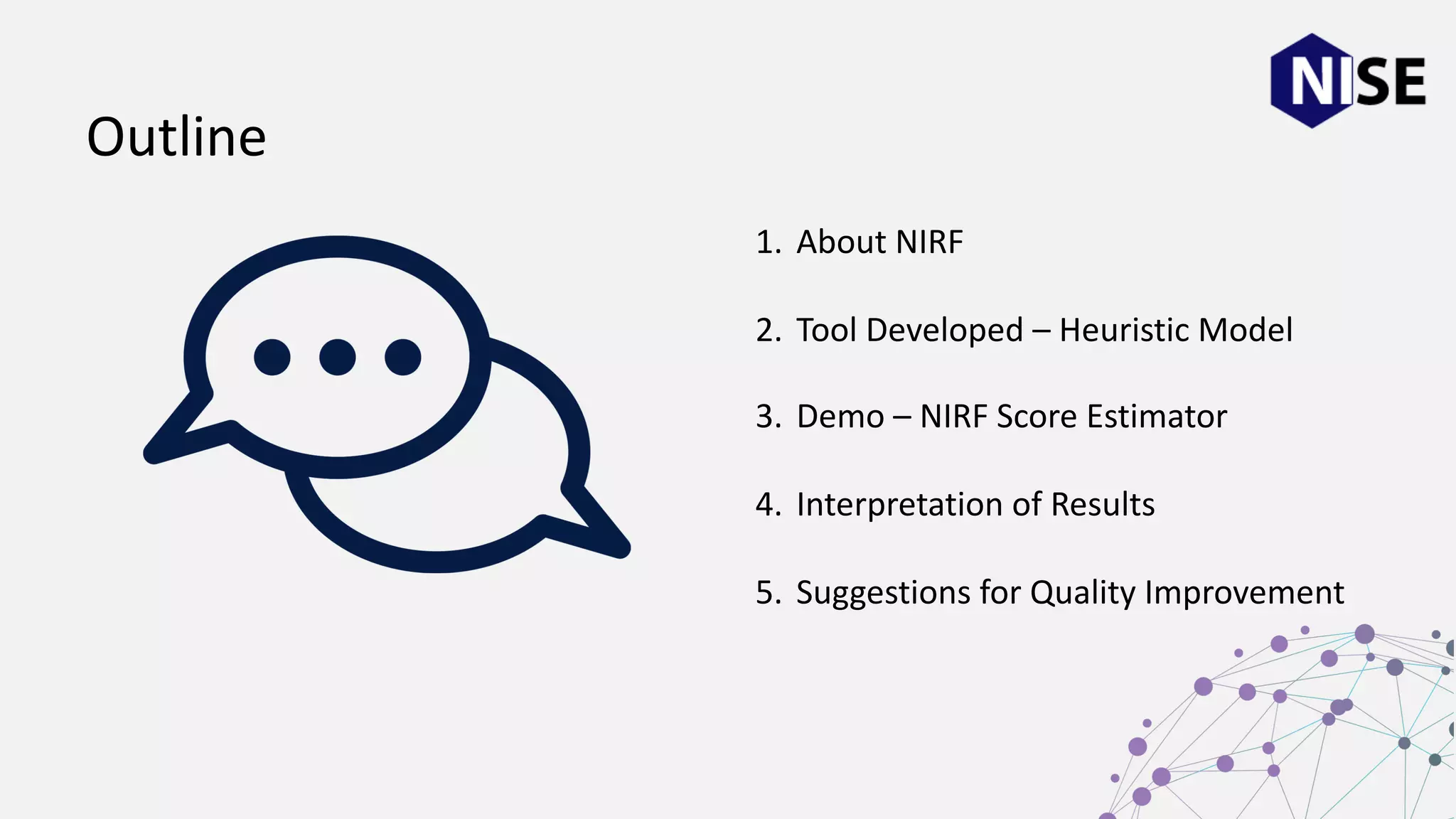 Improve Your NIRF Rank Score | NIRF Score Estimator | https://nirf ...