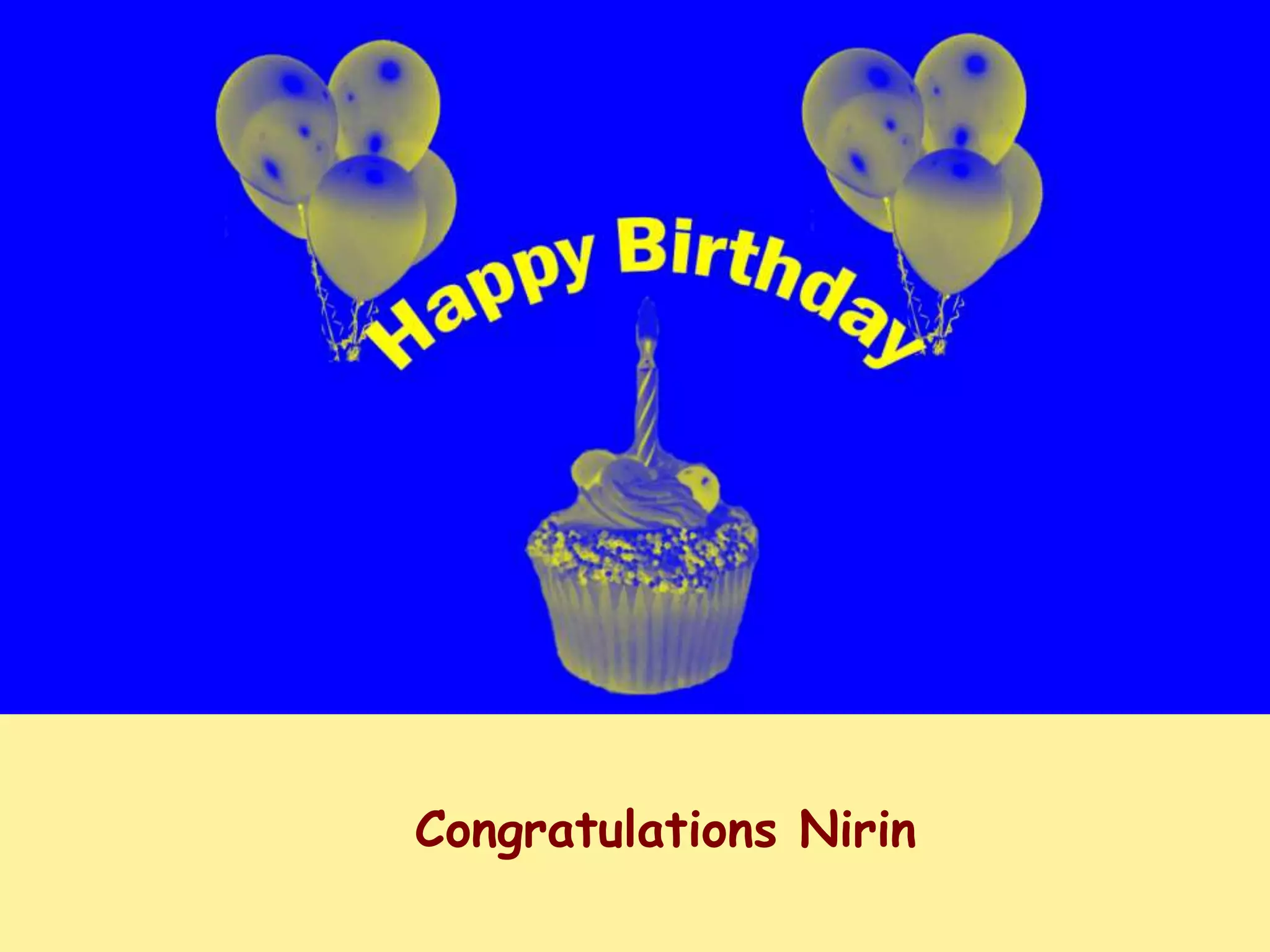 NIRIN VORA'S BIRTHDAY 2018 DINESH VORA | PPTX