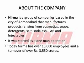 Nirma group | PPTX