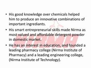 Nirma group | PPTX