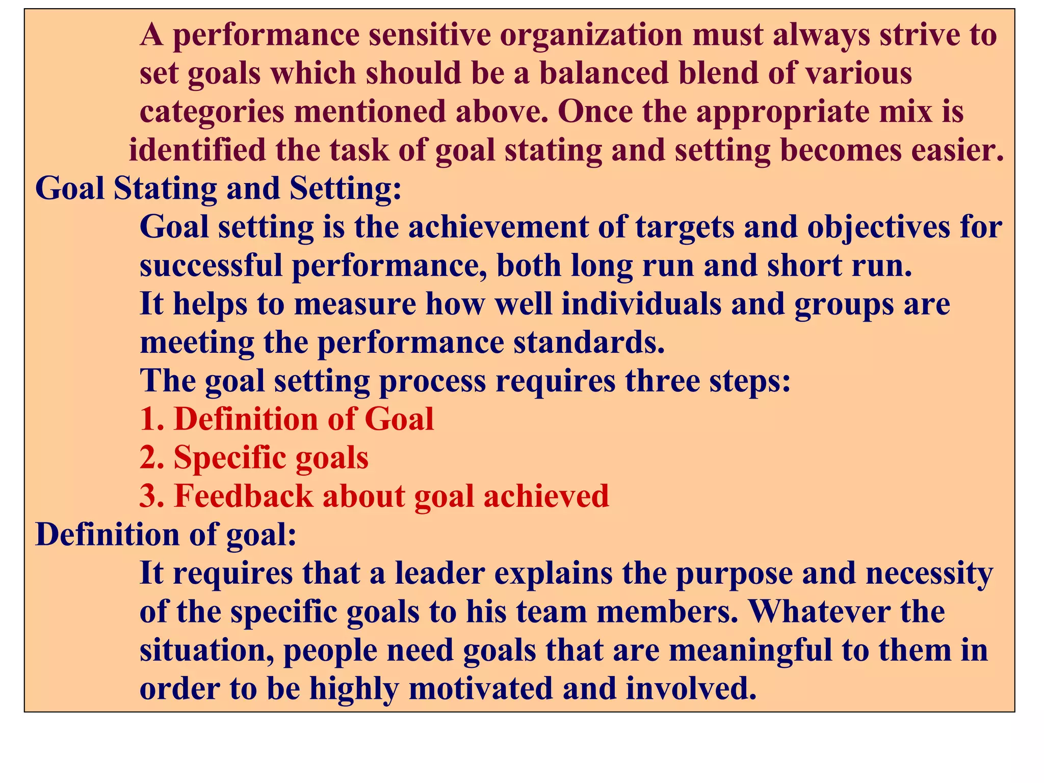 Nirma Etp Goal Setting | PPT