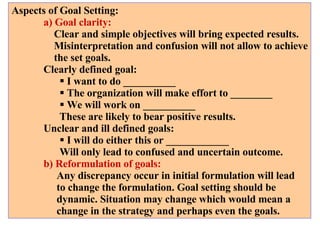 Nirma Etp Goal Setting | PPT