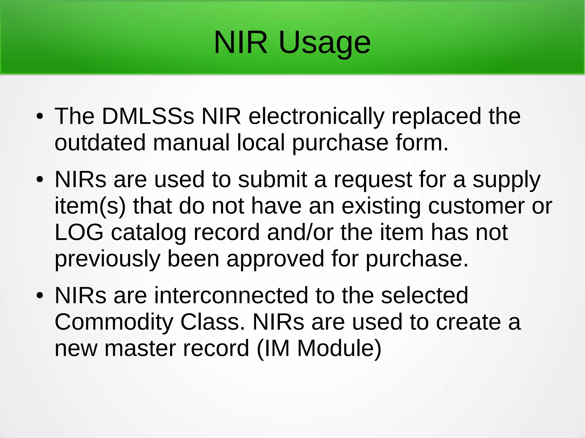 NIR made easy | PDF