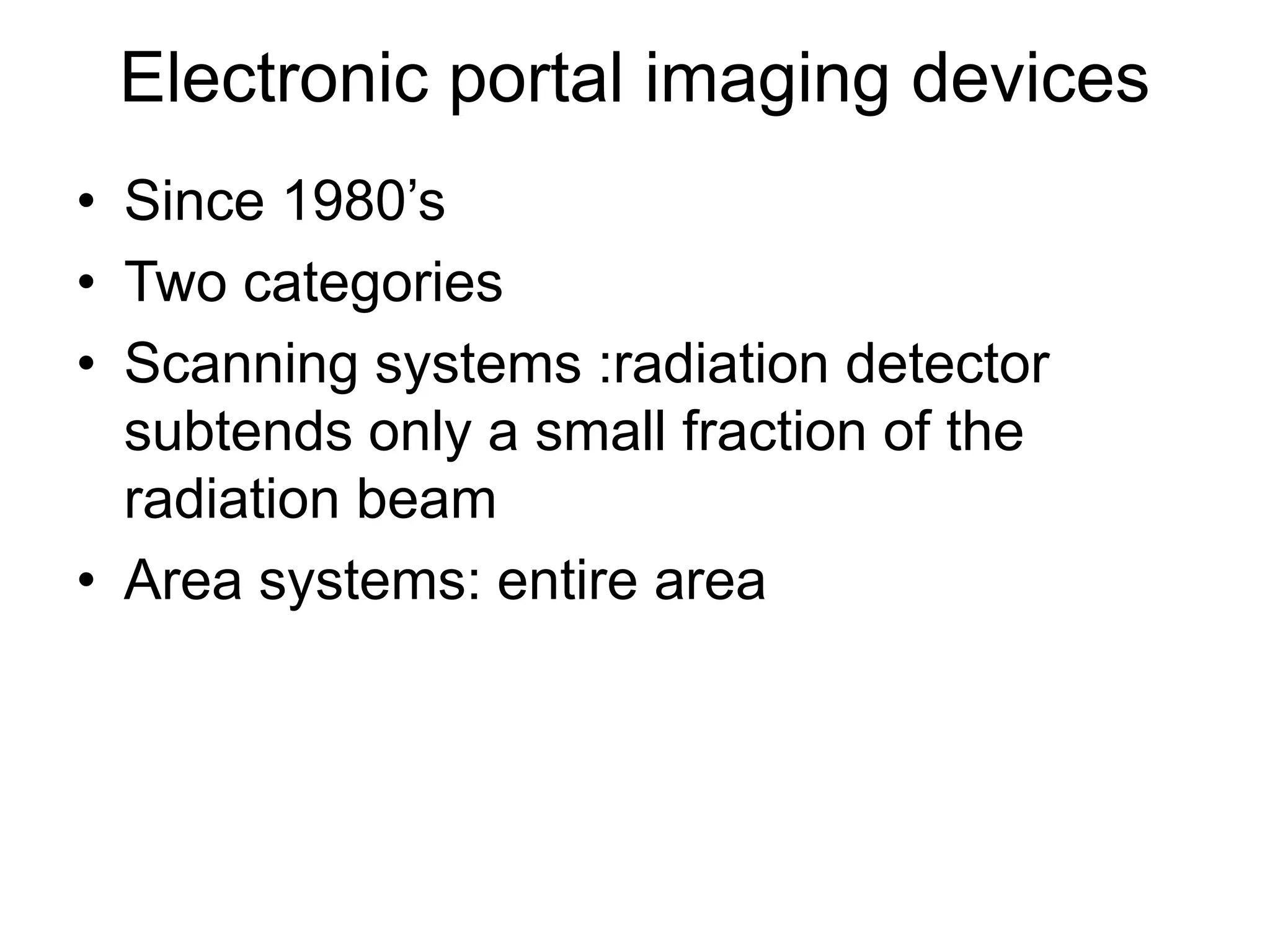 Portal Imaging used to clear setup uncertainty | PPT