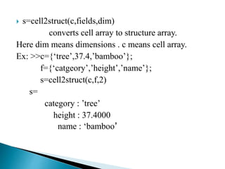 Structure Arrays | PPTX | Programming Languages | Computing
