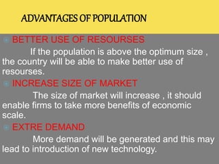POPULATION, CENSUS AND SAMPLING ITS MEANING AND ADVANTAGES | PPTX
