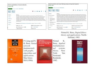 Nirmal k. bose | PDF