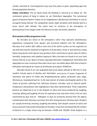 The air in the atmosphere, which is found outside the buildings, is ...