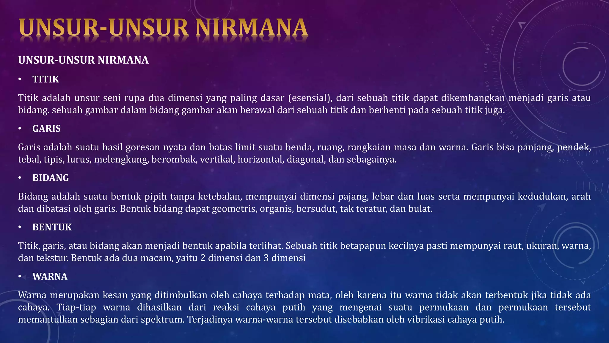 Pengertian Nirmana | PPSX