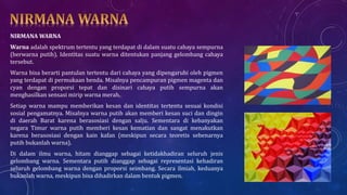 Pengertian Nirmana | PPSX