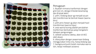 Nirmana Transformasi semster 2 prodi arsitektur | PPT