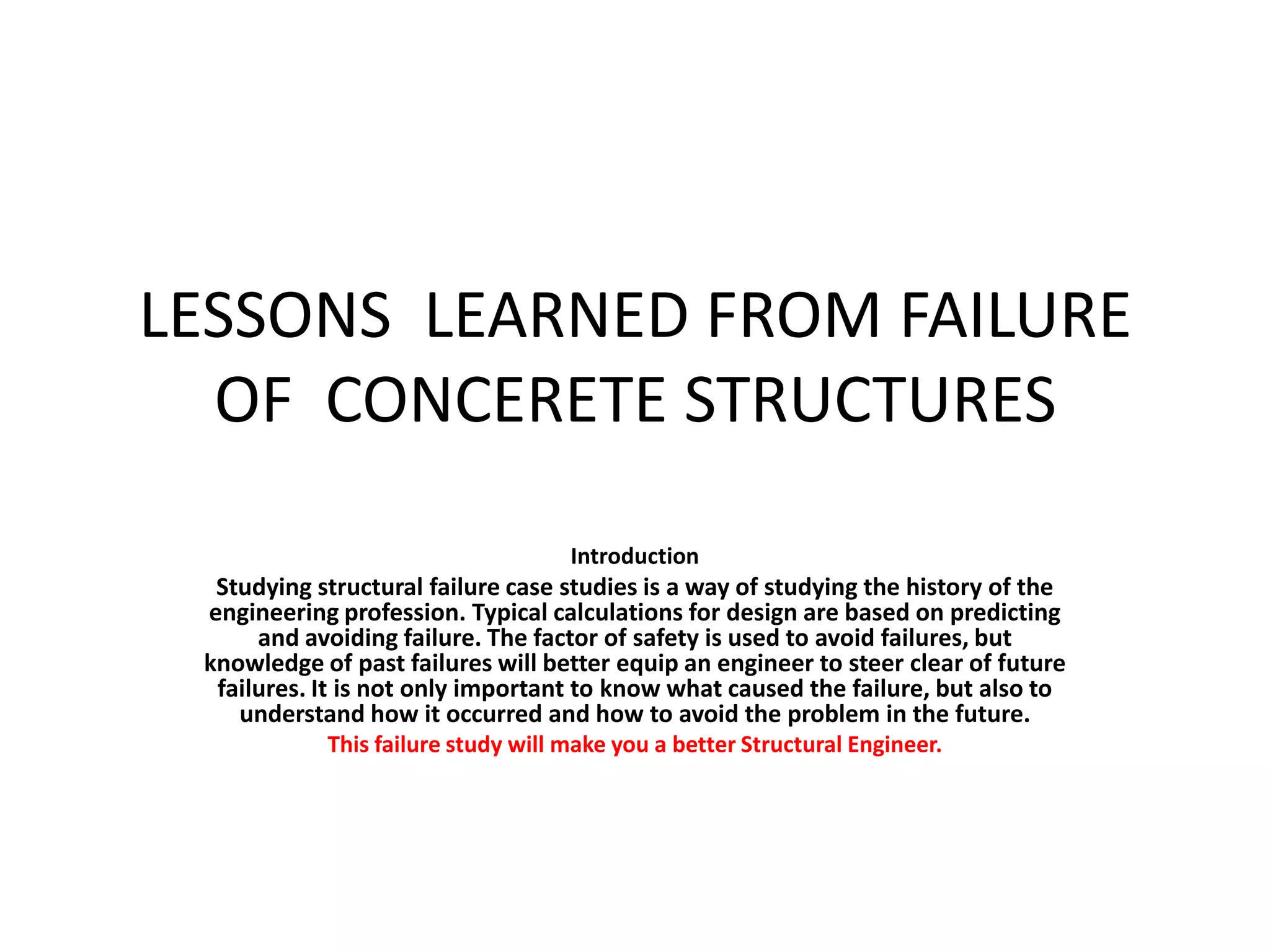 Learning from Failures | PPTX