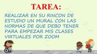 Normas para mis clases virtuales por zoom | PPTX
