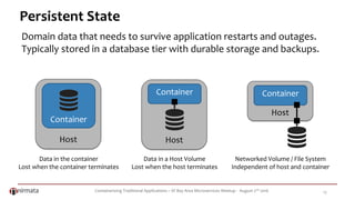 Containerizing Traditional Applications | PDF