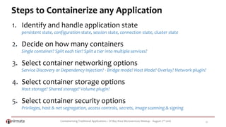Containerizing Traditional Applications | PDF | Computer Software and Applications | Computing