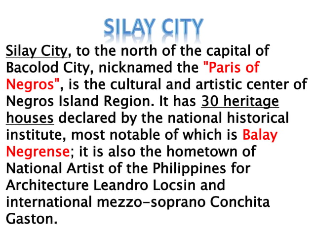 NIR (Negros Island Region) Region XVIII | PPTX | South America Travel ...