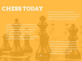 History and Culture of Chess | PDF