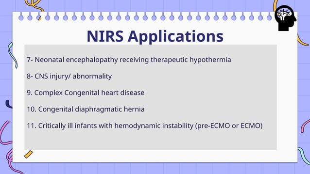 NIRS(Near Infrared Spectroscopy) in Neoantes | PPTX