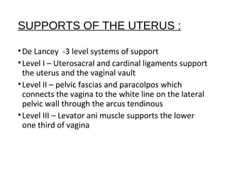 PROLAPSE UTERUS | PPT