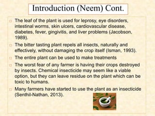 Neem Sigma Xi | PPTX | Beekeeping | Hobbies & Interests