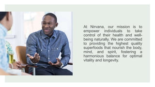 NIRVANA a health supplement brand for everyone | PPTX