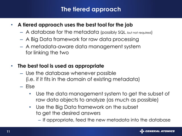 Augmenting Big Data Analytics with Nirvana | PPT