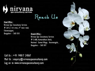 Nirvana spa consultancy services | PPT
