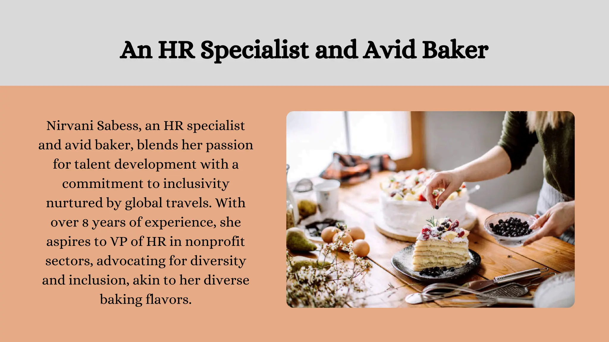 Nirvani Sabess - An Adept HR Professional | PPT