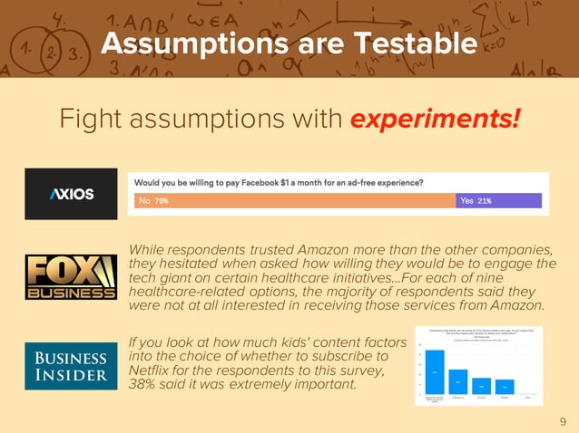 Your assumptions are probably wrong. | PPT