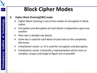 NIS block cipher modes network and information security | PPT