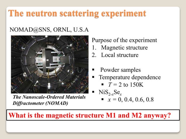 The magnetic structure of NiS2 | PPT