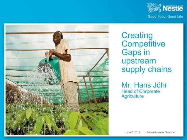 Nis2011 02-supply-chain-competitive-gaps-hjoehr | PPT