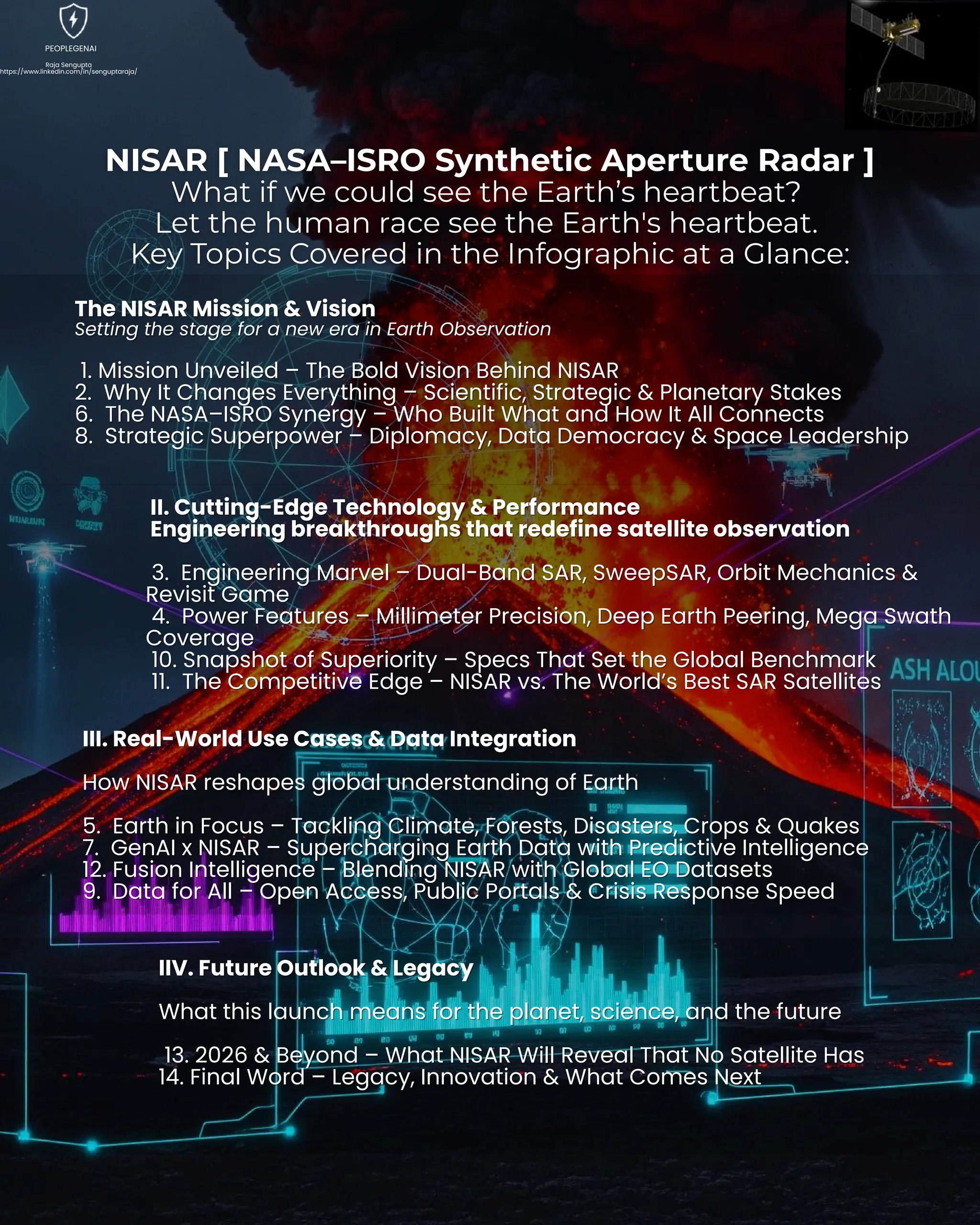 NISAR (NASA–ISRO Synthetic Aperture Radar) | PDF