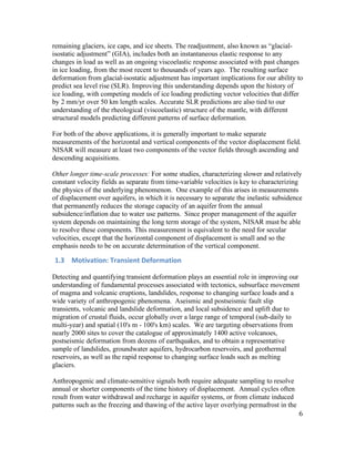 NISAR Solid Earth Sciences Algorithm Theoretical Basis and Validation ...